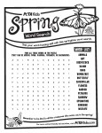Spring Bugs Word Search | PETA Kids