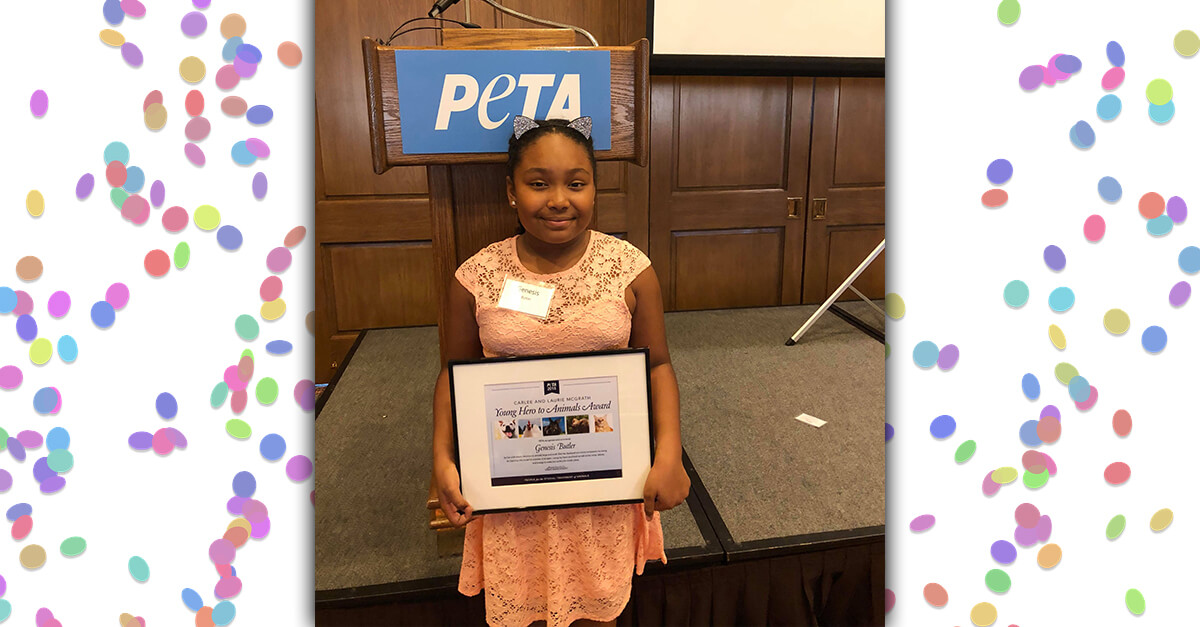 Genesis Butler Continues to Rock the World for Animals! | PETA Kids