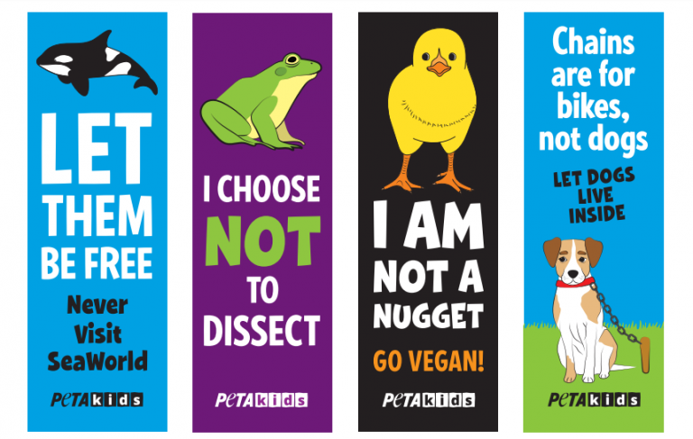 Print PETA Kids Bookmarks! | PETA Kids