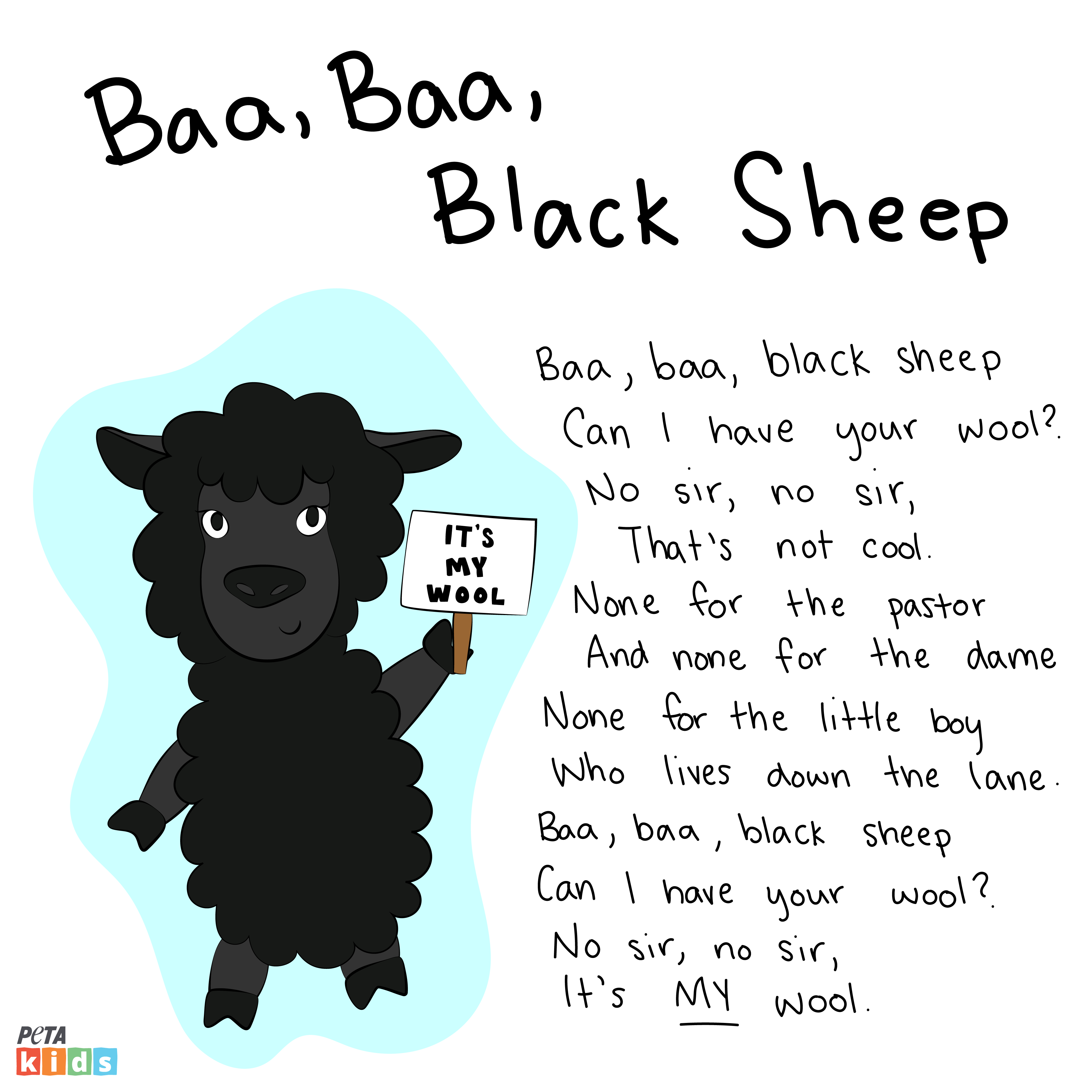 Animal Friendly Updates To Outdated Nursery Rhymes PETA Kids